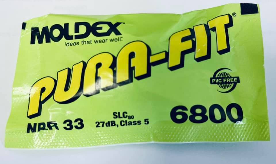 Moldex 6800 Purafit Tapered Earplugs Soft Foam NRR33 Uncorded Quantity ...