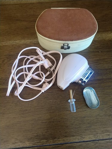 Pink Lady Norelco Electric Shaving Razor Vanity Leatherette Case ...