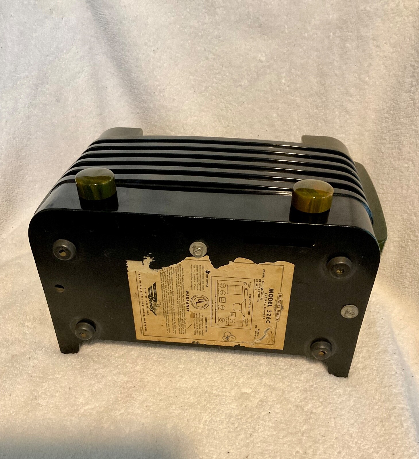 Bendix Catalin Radio 526C | eBay