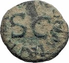 CLAUDIUS Authentic 42AD Rome Food MODIUS Original Ancient Roman Coin ...