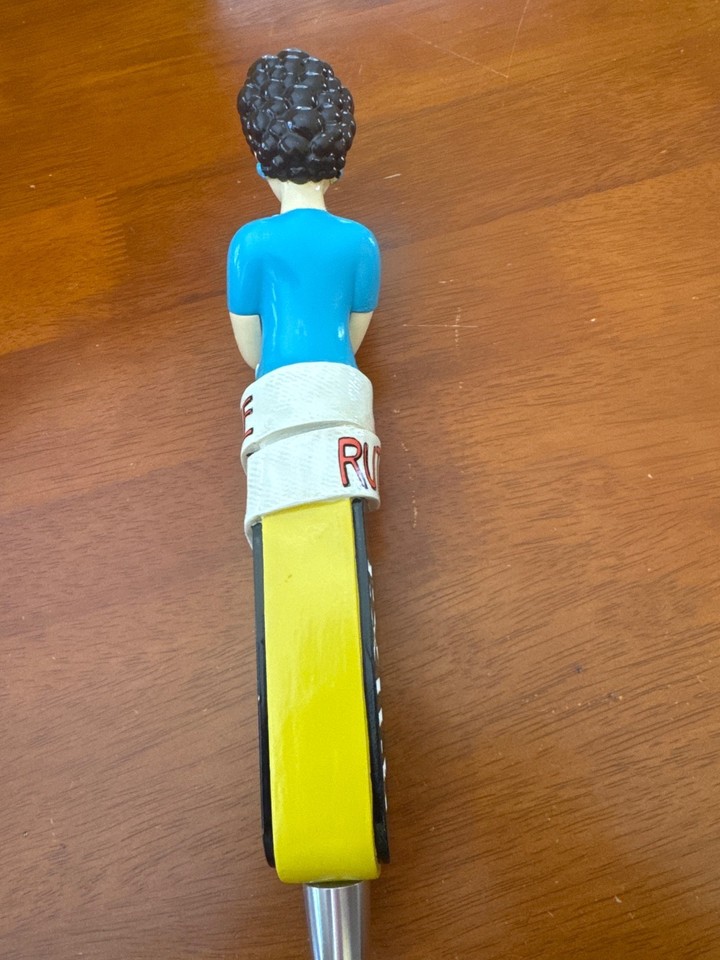EXILE BREWING COMPANY TAP HANDLE RUTHIE BEER BOOBS MAN CAVE DECOR IOWA ...