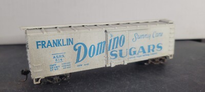BB04 HO Scale Train Car REEFER FRANKLIN DOMINO SUGARS ASRX 614 K ...
