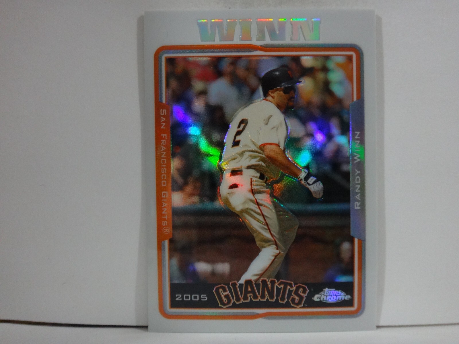 2005 (GIANTS) Topps Chrome Update Refractors #36 Randy Winn | eBay