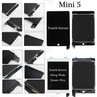 For iPad Mini 5 (A2133 A2124 A2125 A2126) LCD Display Touch Screen ...