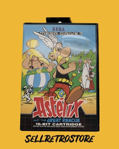 Asterix Rescue - Sega Mega Drive - PAL - OVP - CIB - Game ...