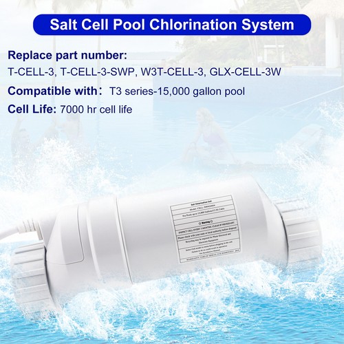 W3T-CELL-3 TurboCell Salt Chlorination Cell For Hayward Pool up to ...