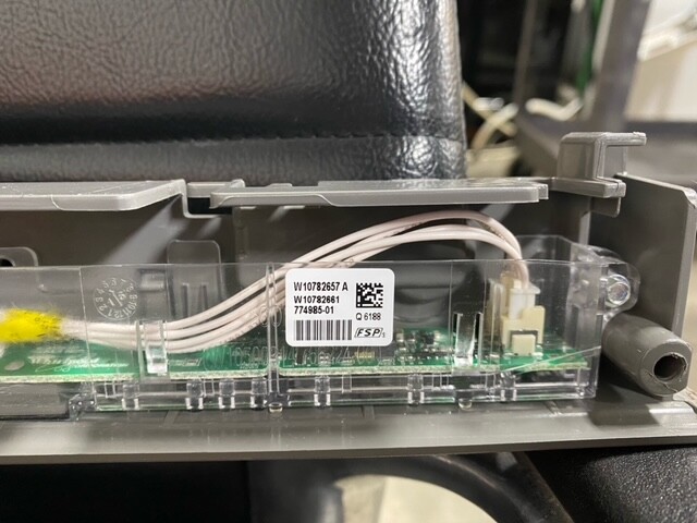 WHIRLPOOL GOLD SERIES Dishwasher Control Panel ASSEMBLY GREY W10815487 ...