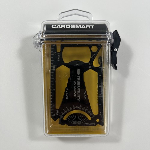 True Utility CARDSMART 30 Tools In 1 Credit Card Sized Wallet Multi ...