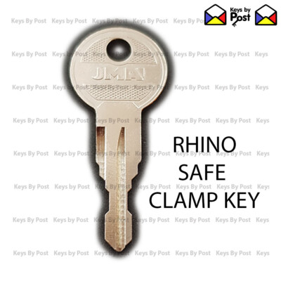 RHINO SafeClamp LADDER CLAMP KEY & Roof Bar Keys CUT TO YOUR CODE 001 ...