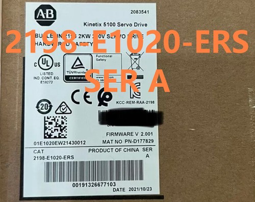 Original New 2198-E1020-ERS Allen Bradley Kinetix 5100 200V Class Servo ...