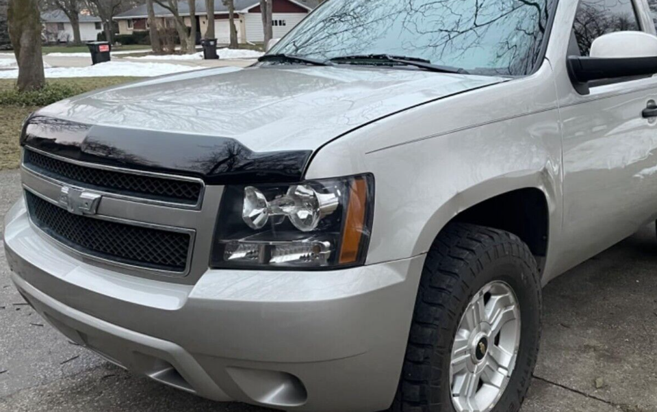 AeroSkin Hood Protector Bug Shield Deflector for 2007-2013 Chevy Tahoe ...