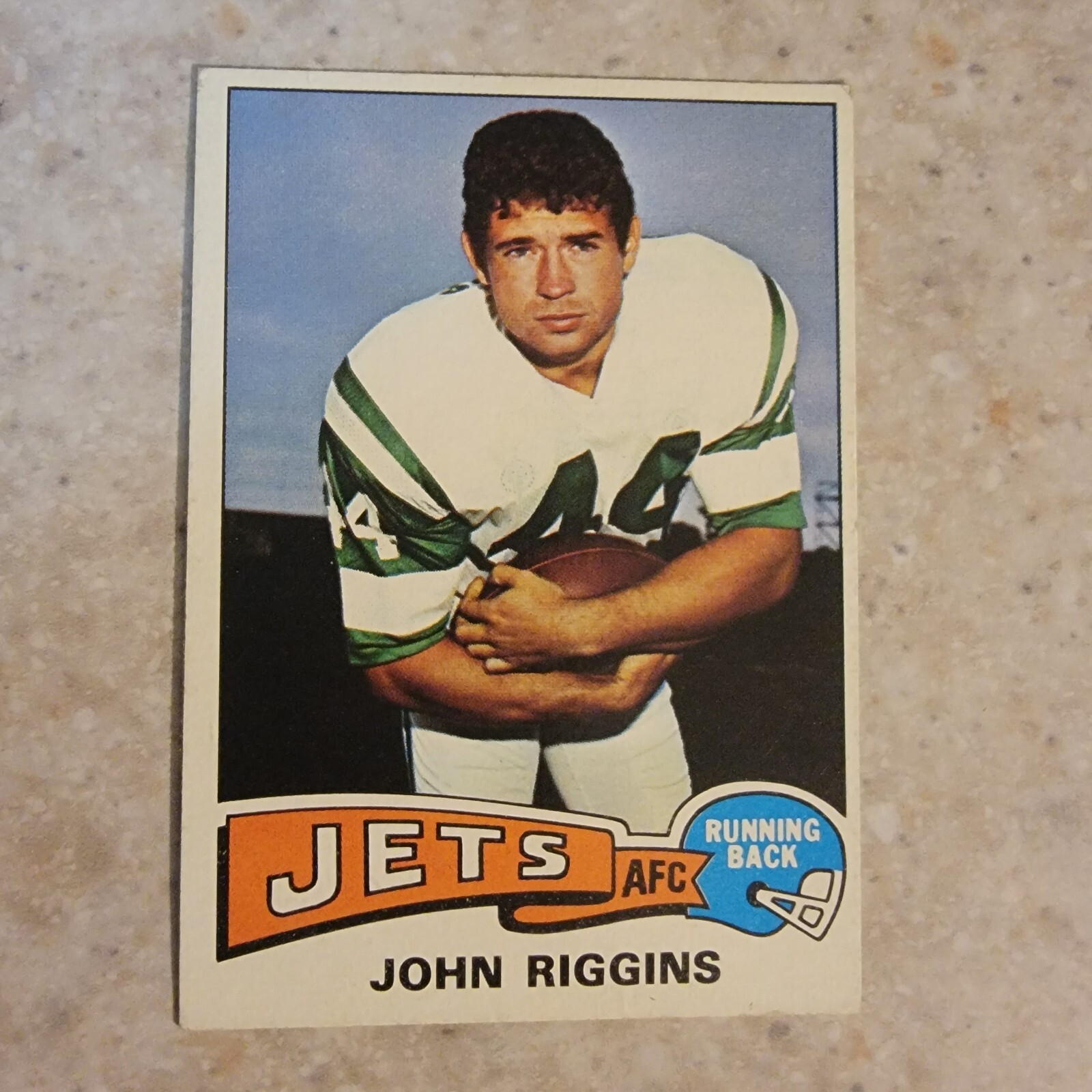 John Riggins 1975 Topps New York Jets EX | eBay