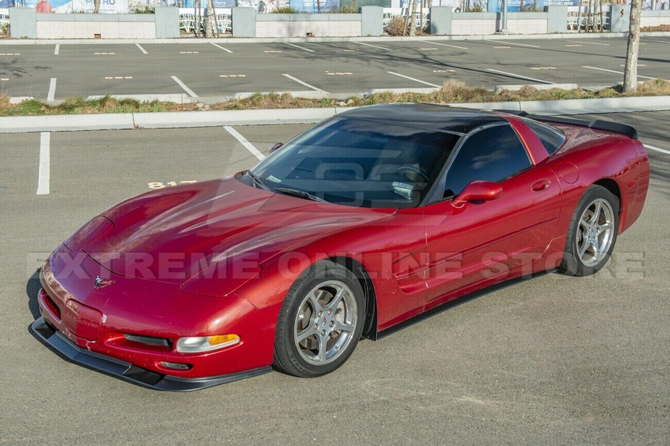 Primer Black ZR1 Style Front Lip For 97-04 Corvette C5 ALL Models New ...