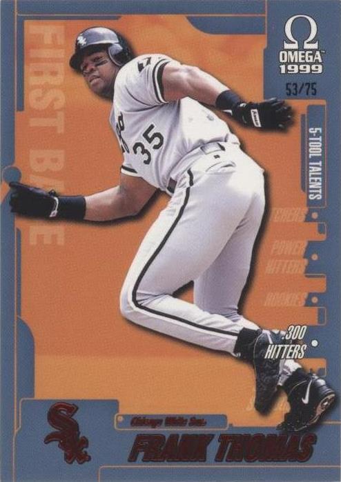 1999 Pacific Omega - 5-Tool Talents Frank Thomas #19 Tiers /75 for sale ...
