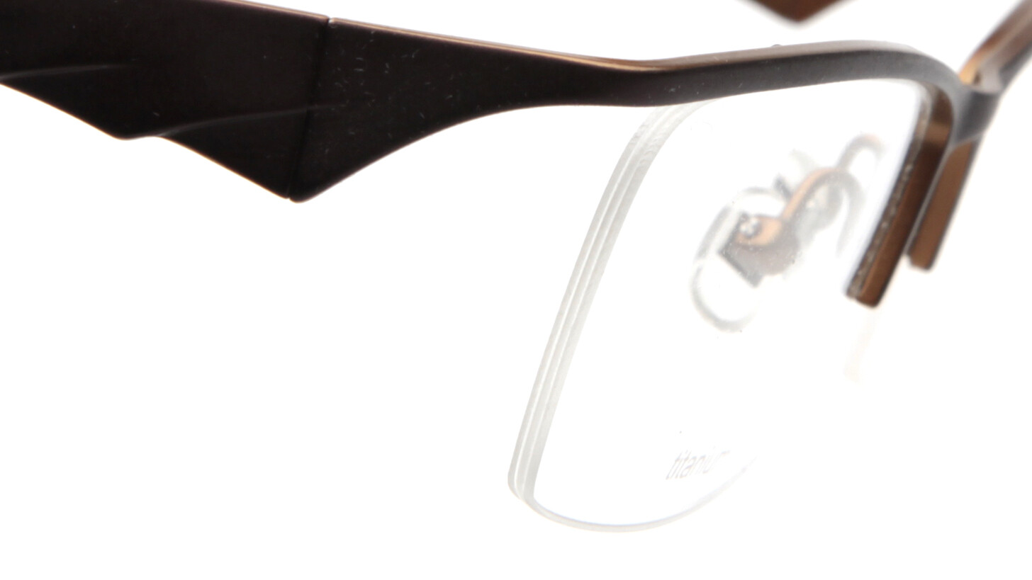 NEW PRODESIGN DENMARK 5317 c.5031 Brown EYEGLASSES GLASSES 52-17-130mm ...