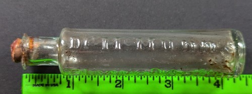 Antique Pre-Civil War Dr McMunn Elixir of Opium Quack Medicine Glass ...