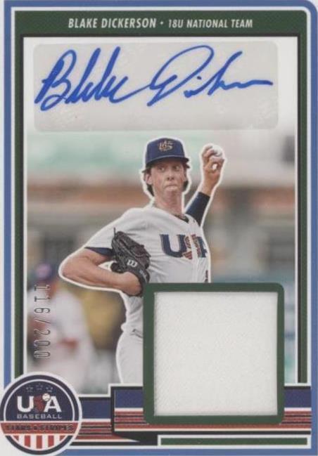 2023 Panini USA Baseball Stars & Stripes - USA Stars & Stripes ...