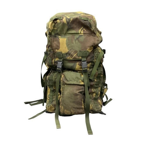 Genuine British Army Bergen DPM Camo Rucksack Short Back 100L Tabbing ...