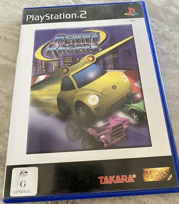 Playstation 2 Ps2 Penny Racers + Manual Free Postage Tested & Working ...