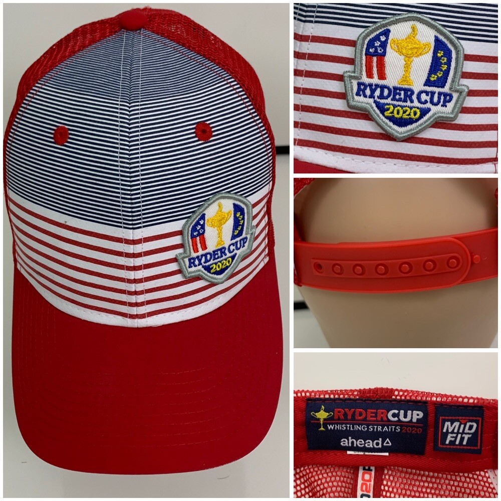 Ahead 2020 Ryder Cup Hat Whistling Straits Adjustable… - Gem