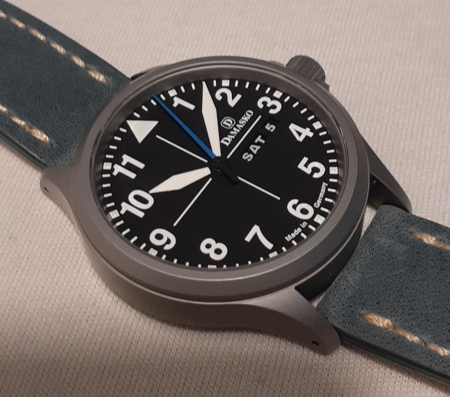 DAMASKO DA38 HARDENED STEEL AUTOMATIC, MADE IN GERMANY, SWISS ETA 2836 ...