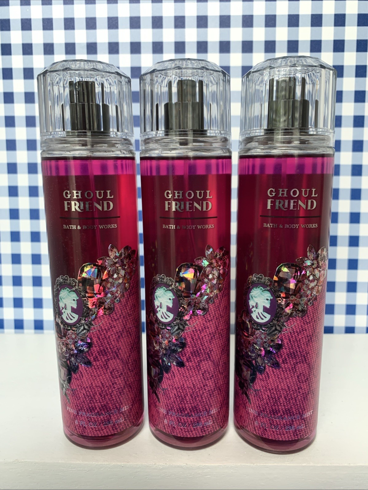 3X ~ Bath & Body Works ~ Full Size ~ Fine Fragrance Mist ~ GHOUL FRIEND ...
