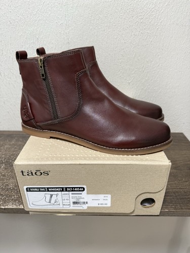 NEW Taos Double Time Whiskey Women's Ankle Boots Size 10M MSRP $185 DLT ...