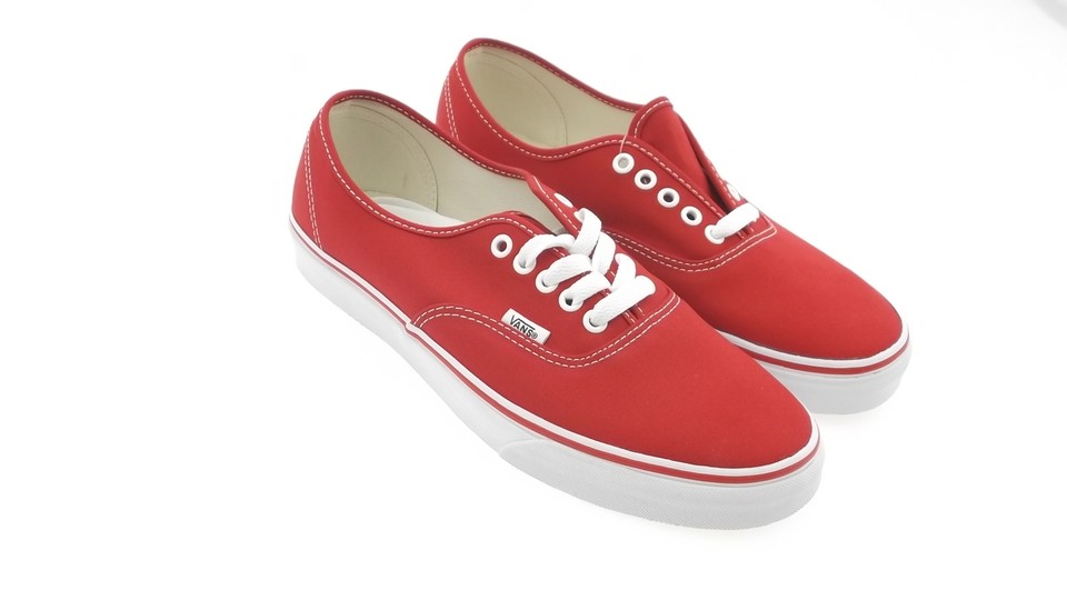 Vans Men Authentic (red) VN0EE3RED | eBay