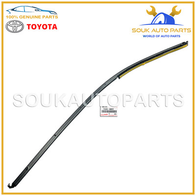 75534-60021 Genuine Toyota MOULDING, WINDSHIELD, OUTSIDE LH 7553460021 ...