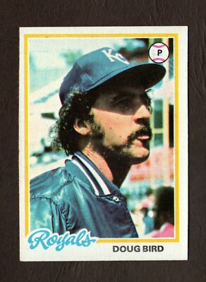 1978 Topps Baseball Card #183 Doug Bird - Kansas City Royals | eBay