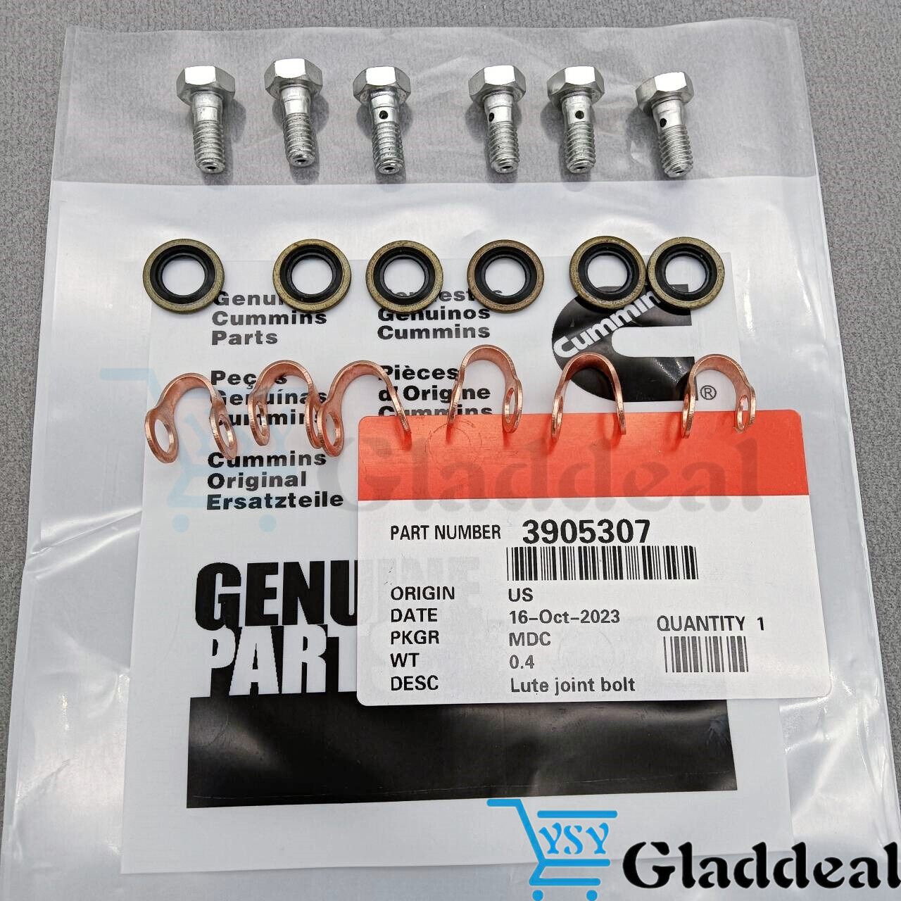 Fuel Return line Bolt kit for Dodge Cummins 89-98 12v 4bt 6bt 6ct ...