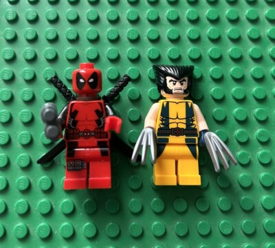 LEGO 6866 Authentic Deadpool And Wolverine Minifigures | eBay