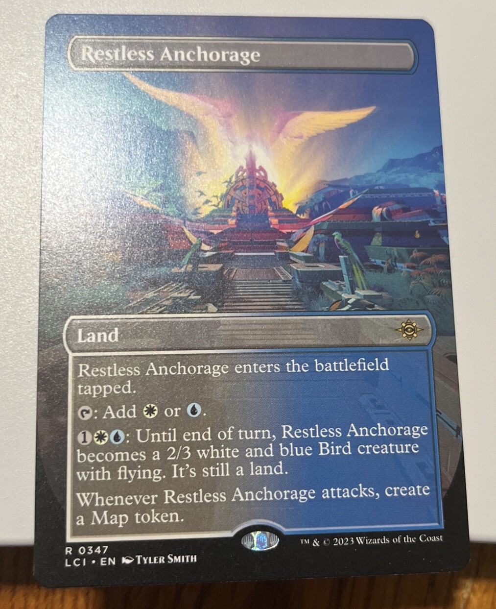 MTG Restless Anchorage (Borderless) - The Lost Caverns of Ixalan (LCI ...