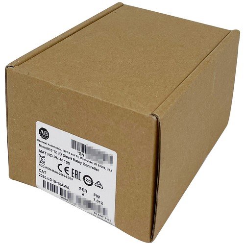 AB 2080-LC10-12AWA Micro810 12 l/O Smart Relay Controller PLC ...