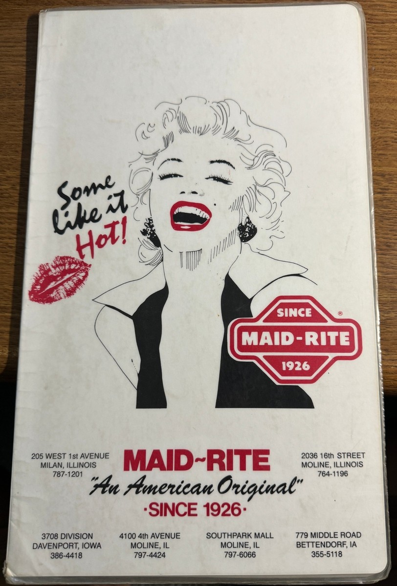Maid Rite Milan Menu