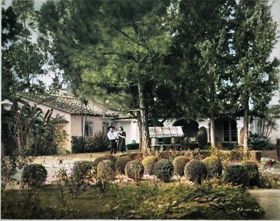 RARE STILL ROY ROGERS WITH FIRST WIFE OUTSIDE HOME | eBay