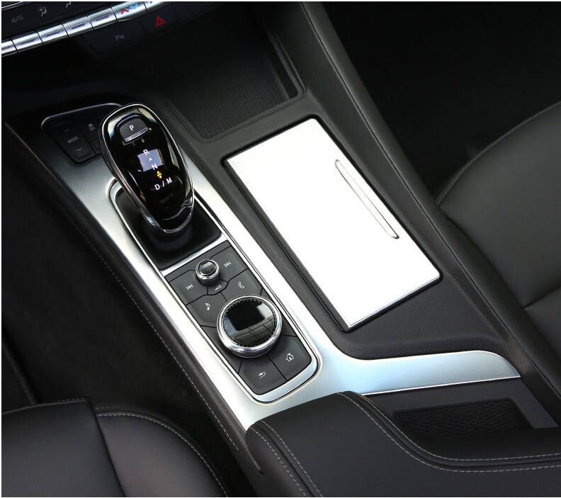 2X For Cadillac CT5 2019-2020 Silver Steel Central Console Gear Shift ...