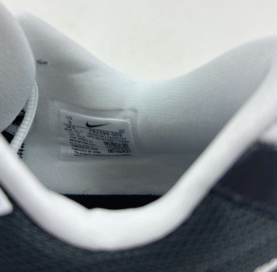 Nike Air Zoom GT Cut Academy Mens 9 Black Basketball Athletic Shoes ...