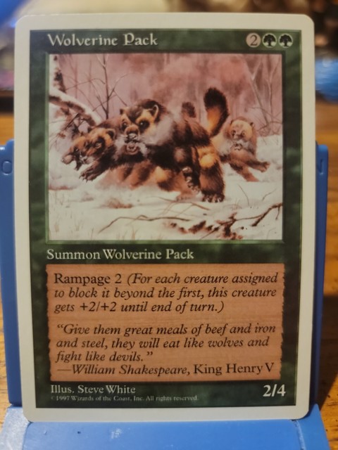 MTG Wolverine Pack Fifth Edition 344 Regular Uncommon for sale online ...