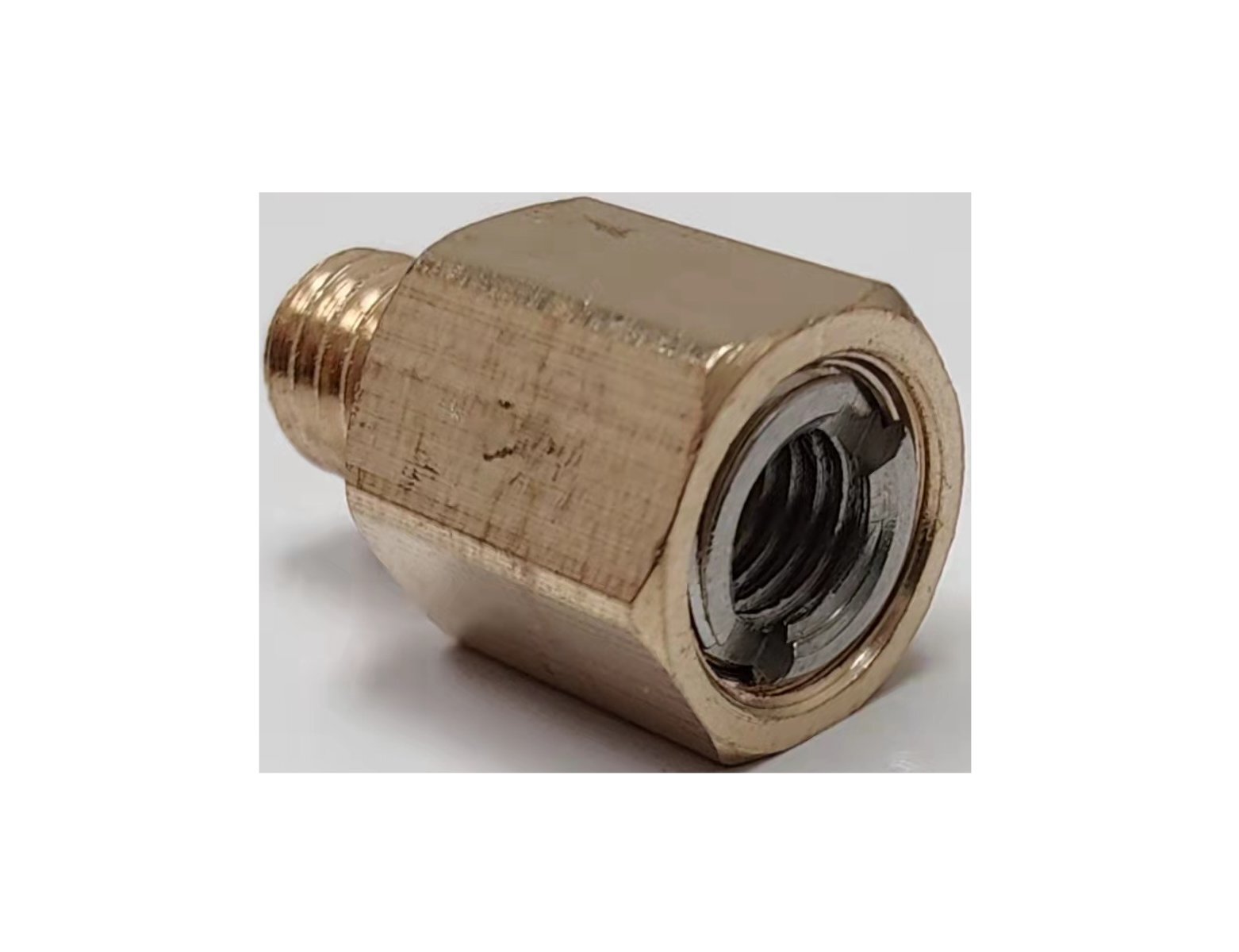 Fitting Metric M6 M6X0.75 Male to M5 M5X0.75 Female Brass Pipe Adapter ...