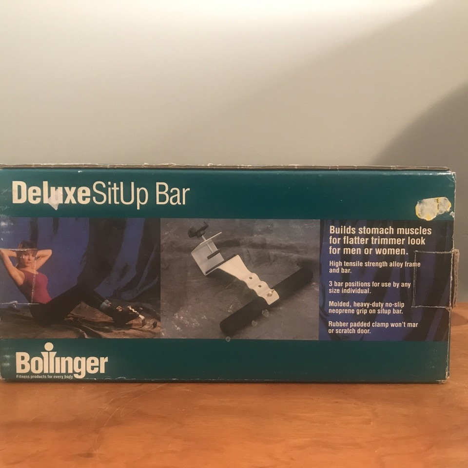 Bollinger Deluxe Adjustable Doorway Sit-Up Bar Great for at-Home ...