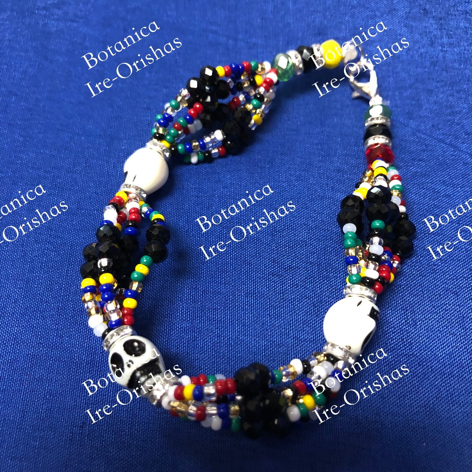 Ide Ilde de Palo Egun en cristal glass fino religion yoruba ifa ...