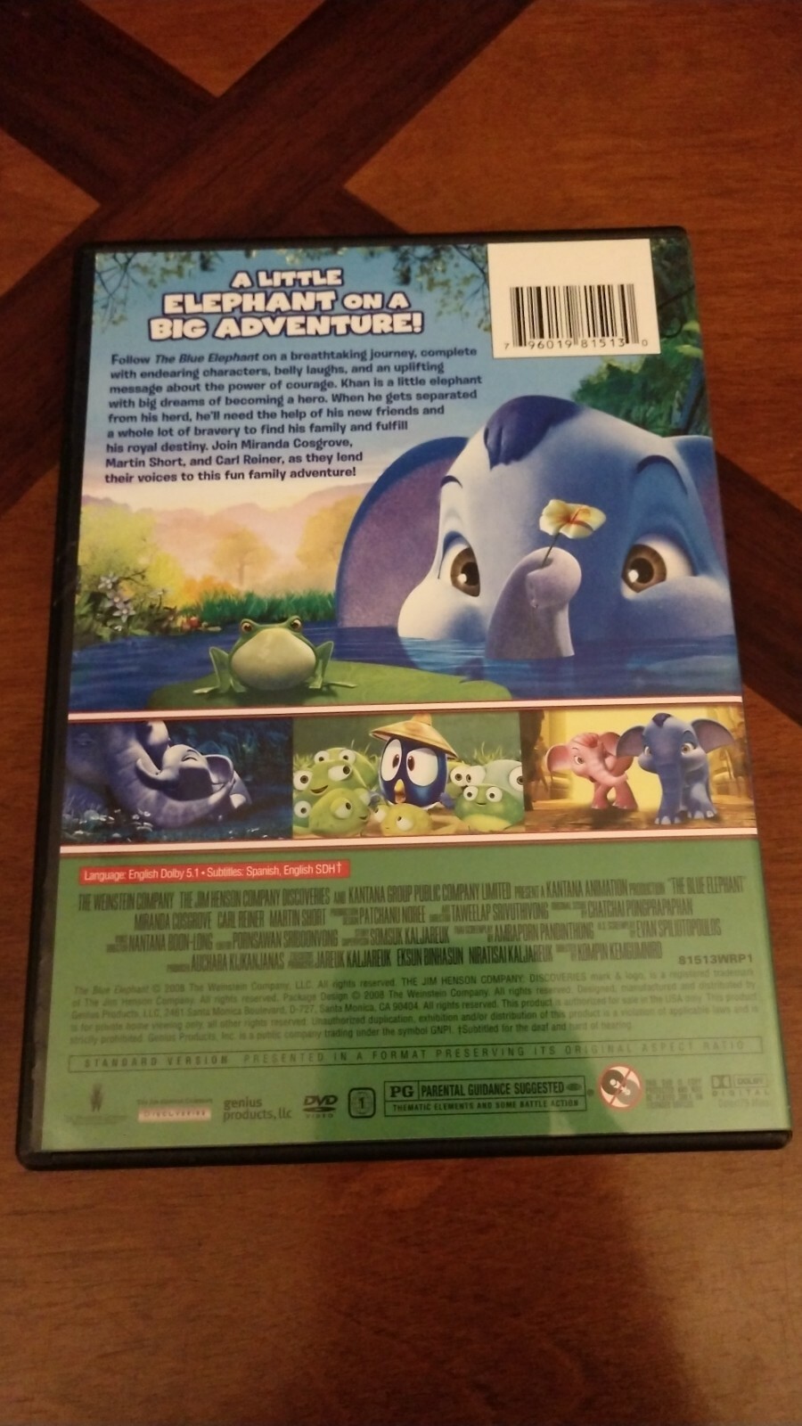 The Blue Elephant (DVD, 2008) from Jim Henson, Miranda Cosgrove, Martin ...