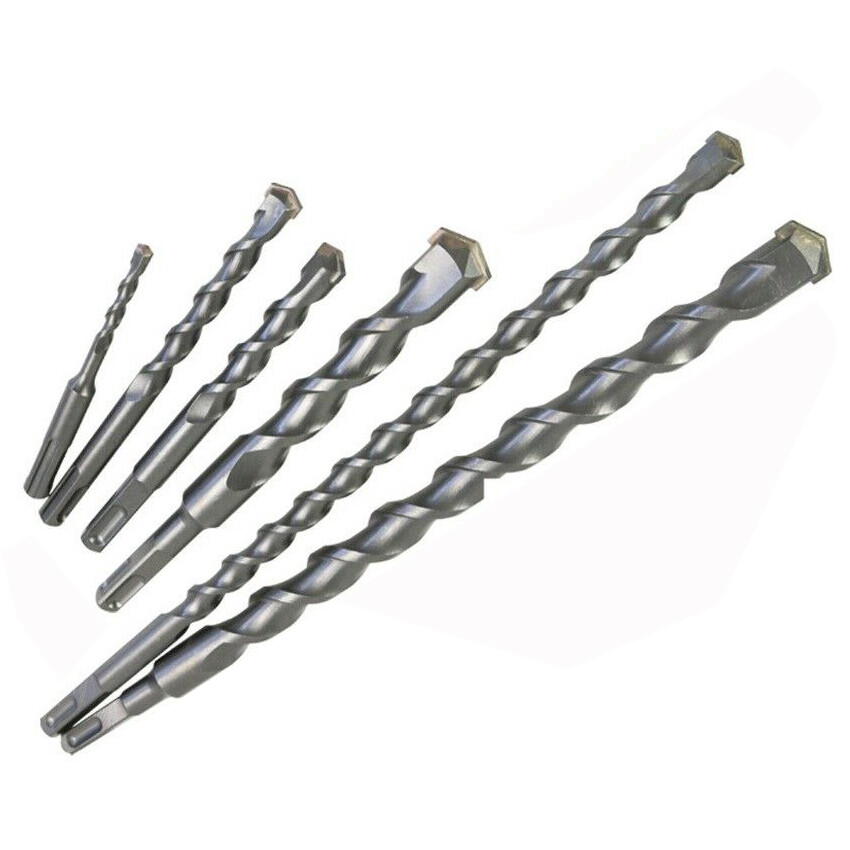 3mm-30mm SDS Plus Masonry Drill Bits Tungsten Steel Tip 90-350mm ...