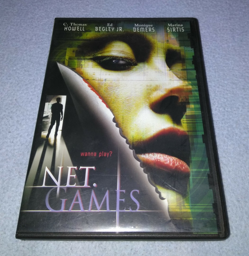 Net Games DVD Drama C. Thomas Howell Samuel Ball Monique Demers *RARE ...