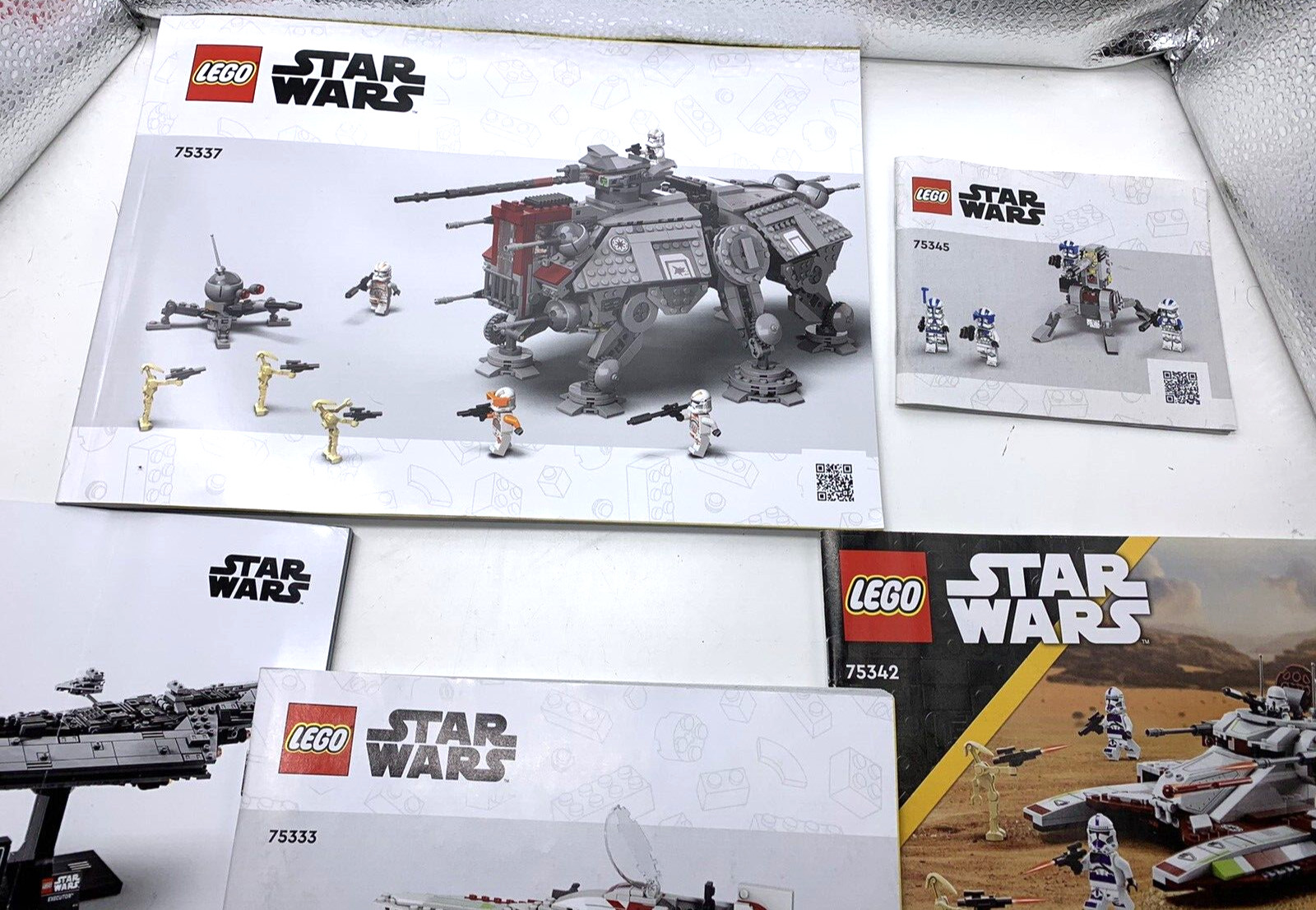 Lego Star Wars x 5 Instruction Manuals | Grelly UK