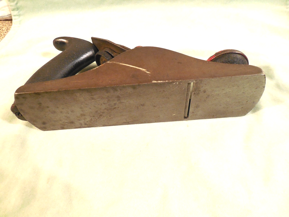 Antique Bailey Victor No. 4 Woodworking Plane Early Model Red Paint ...