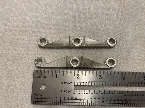 New cast Pair of replacement leaf springs for Smith Miller L Mack truck ...