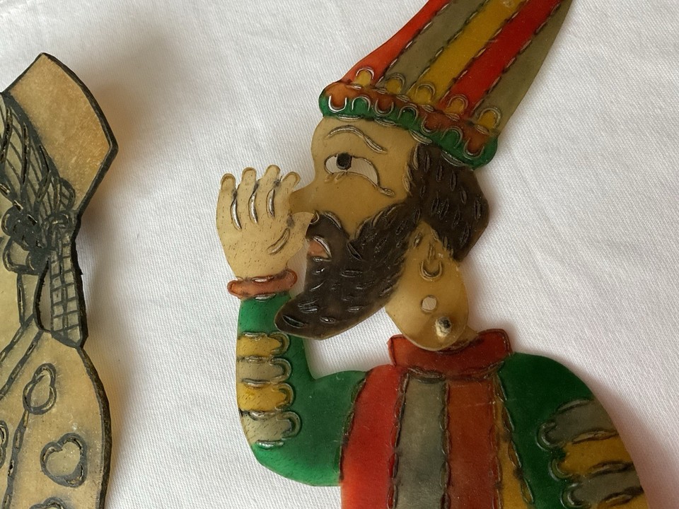 Vintage Traditional Turkish Shadow Puppets Karagoz & Ha I at | eBay UK