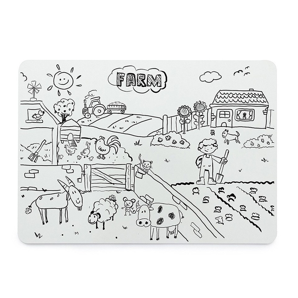 5pcs 15x21cm Desktop Small White Board Tabletop Easel Whiteboard Double ...